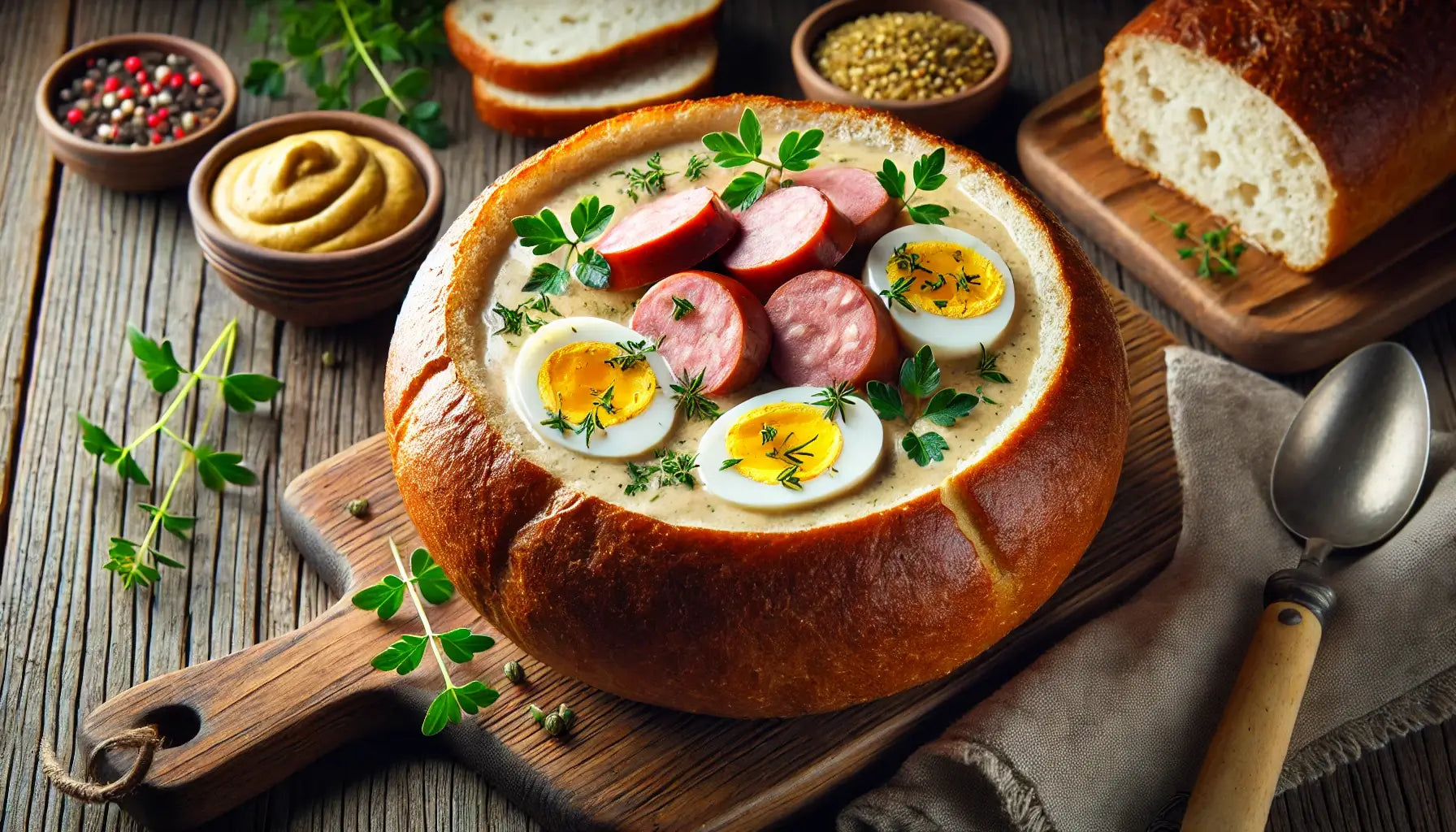 Jak przygotować Żurek - Tradycyjna Polska Zupa w Kwaszonym Zakwasie ...